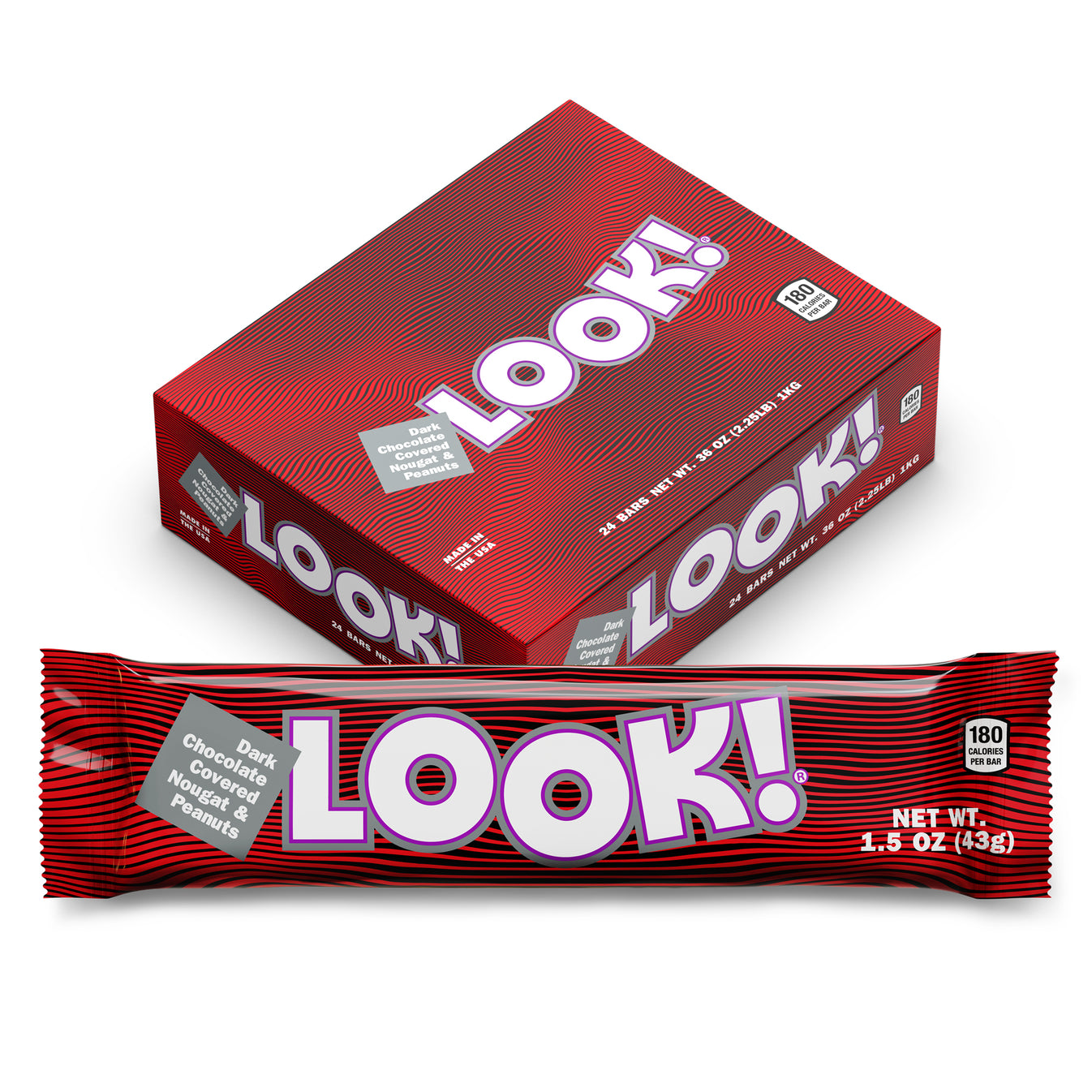 LOOK!® 24CT. BOX - Annabelle Candy Company