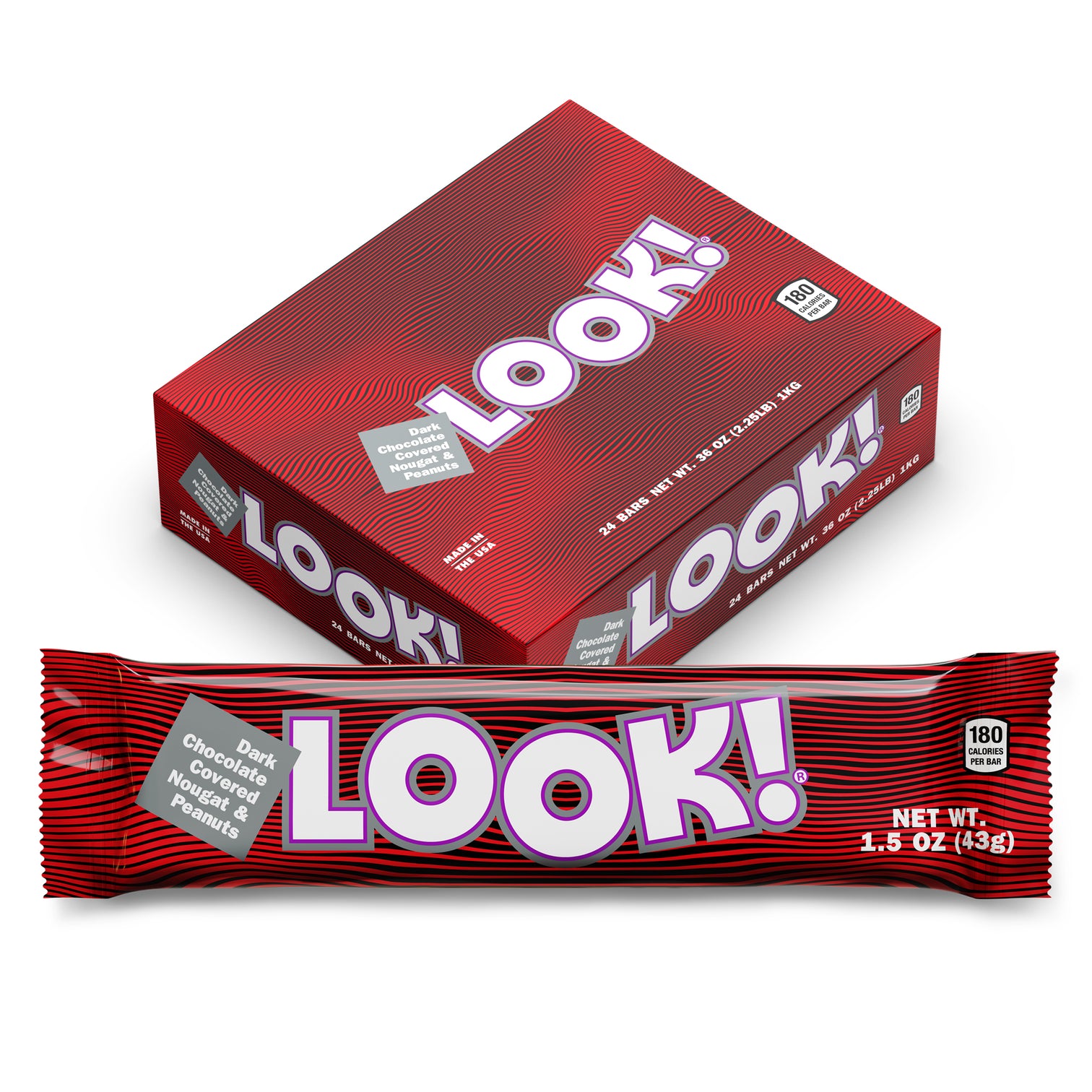 Look! Candy Bar | Chocolate Covered Peanuts with Nougat – Annabelle ...